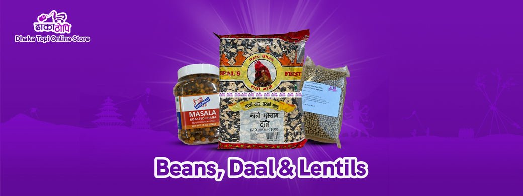 Beans & Daal – Nepali Lentils & Beans | DhakaTopi USA